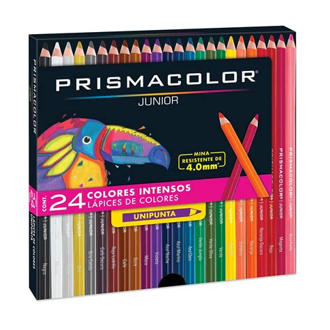 LAPICES DE COLOR PRISMA COLOR JUNIOR 24 COLORES MAYC Suministros