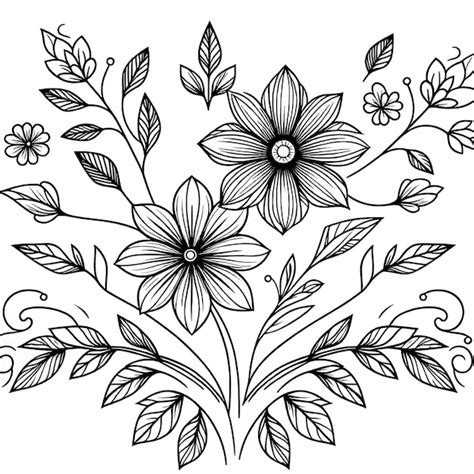 A Coloring Page Of With Mandala Patterns Premium Ai Generated Image