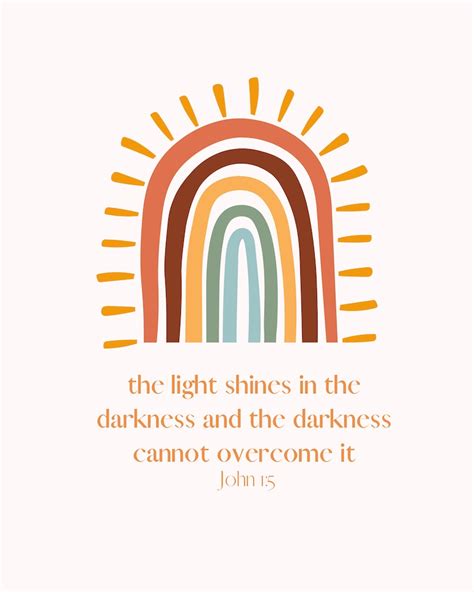 Christian Wall Art John 15 Bible Verse Wall Art Christian Poster