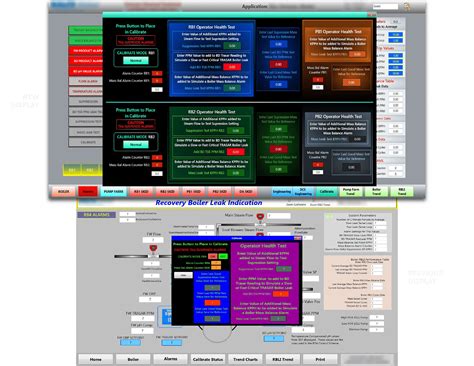 Industrial HMI Layout Designs For SCADA On Behance