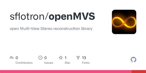Github Sflotronopenmvs Open Multi View Stereo Reconstruction Library