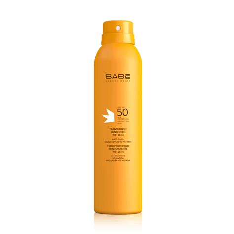 Laboratorios BabÉ Sunscreen Wet Skin Spf50 200ml Protection For Wet