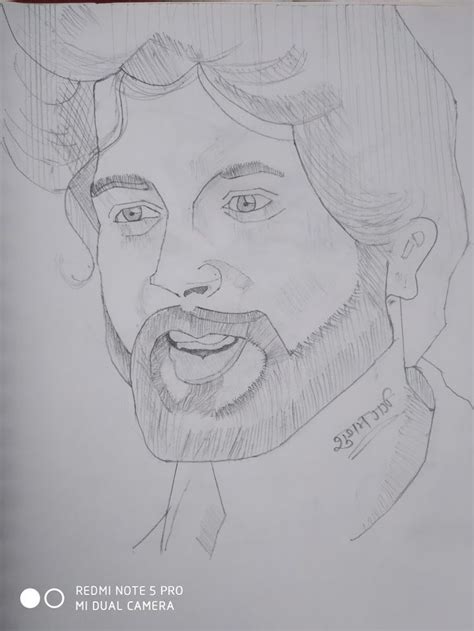 Vijay Devarakonda Sketch