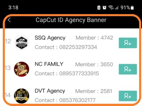 Cara Daftar Untuk Membuat Template Video Di CapCut Sebagai Bintang Agency