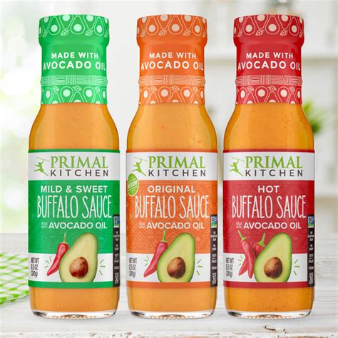 Original Buffalo Sauce Vegan Keto Gluten Free Primal Kitchen