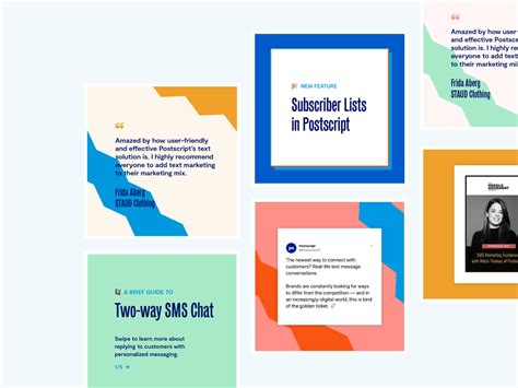 Postscript Instagram Templates — Michelle Fine ☺︎ Postscript Instagram Templates — Michelle Fine ☺︎