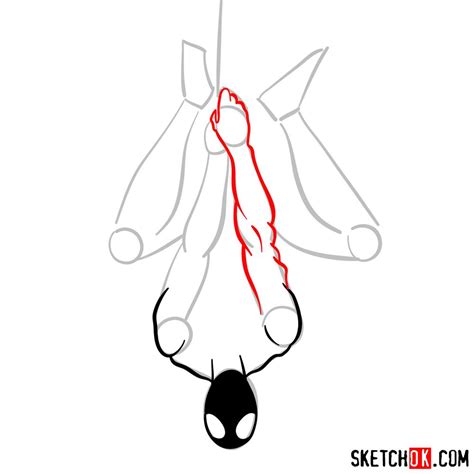 How To Draw Symbiote Spider Man Sketchok Easy Drawing Guides
