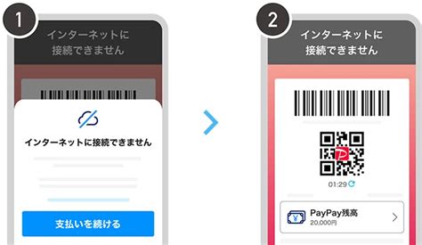 電波は不要！paypayのオフライン支払いモード Paypay