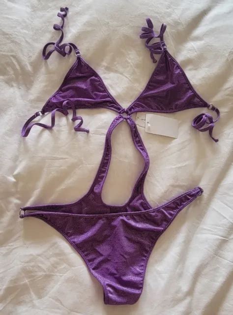 Wicked Weasel Matt Lycra One Piece Large 25th Anniversary Nwt £11178