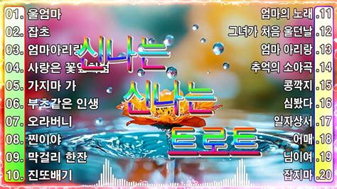 신나는 신나는 트로트 Kpop Trot Playlist 꽃길상사화여인의 눈물회룡포바람길김희재장민호지은홍지윤정동원영탁 Youtube