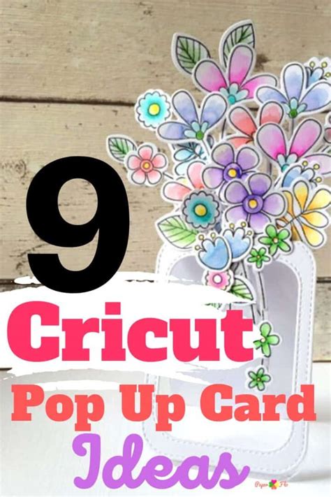9 Creative Pop Up Card Templates To Make With Cricut