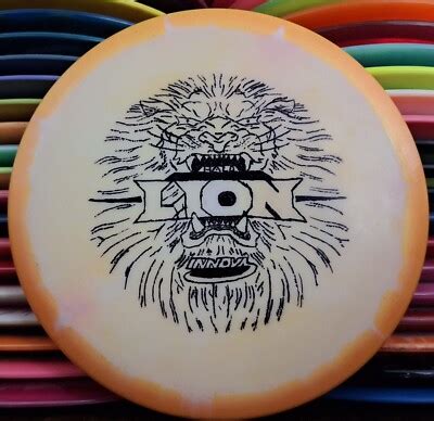 Innova Halo Star Lion 181 Flat Great Condition Orange Sharpie Stamp