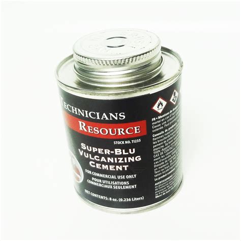 Hd Blue Vulcanizing Cement Tire Patch Glue 6pc