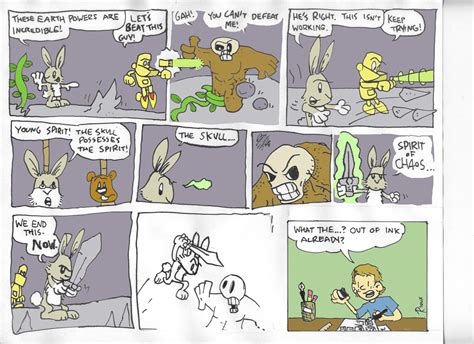 John Rioux Comics Rabbit And Robot 22