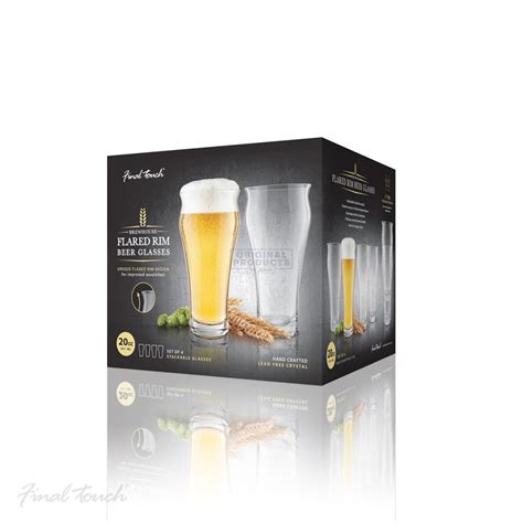 Brewhouse Beer Glass Set Of 4 20 Oz 591 Ml