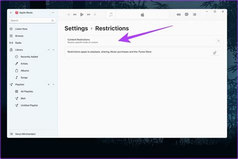 How To Allow Or Turn Off Explicit Content On Apple Music Guiding Tech