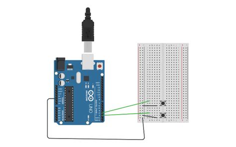 Circuit Design Counting To 10 Via Polling Tinkercad