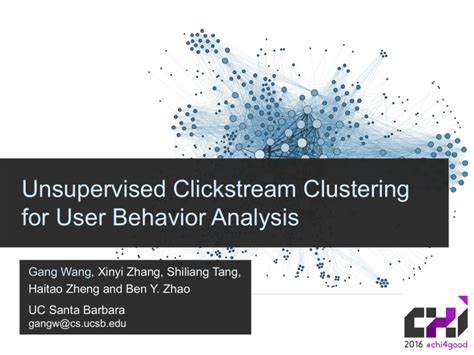 Clickstream Clustering For User Behavior Analysis