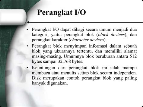 A Design Sistem Input Output Ppt