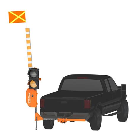 Flagger Mac Lite Truck Mounted Automated Flagger Assistance Device