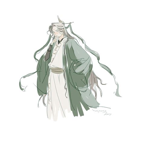 Shen Qingqiu Renzha Fanpai Zijiu Xitong Drawn By Masyanajoy Danbooru