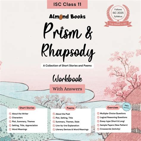 Almond Books Isc Class 11 Prism And Rhapsody Workbook At ₹ 580piece