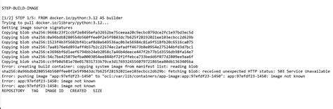 Container Image Pull Error Received Unexpected Status Service Unavailable Red Hat