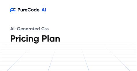 Build Great Css Pricing Plan Components Faster Using Ai Tools