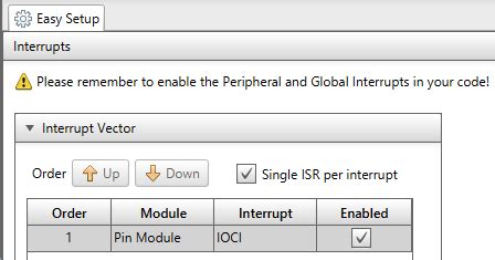 PIC三昧 5 Interrupt On Change IOC PIC16F18855 デバイスビジネス開拓団