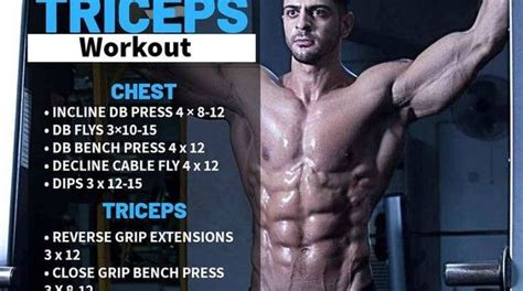 Best Chest And Triceps Superset Workout Bellarosekara