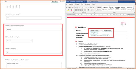 Generate Documents With Information Collected From Microsoft Forms