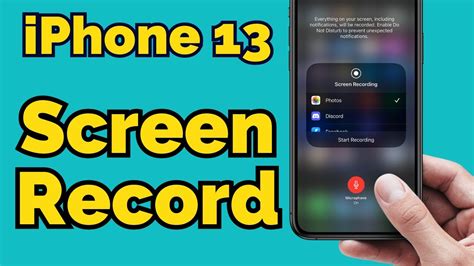 How To Screen Record On IPhone 13 Step By Step Tutorial YouTube
