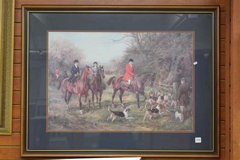 Lot Fox Hunt Print