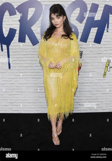 Rowan Blanchard Beim Hulus Original Film Crush Los Angeles Premiere Im