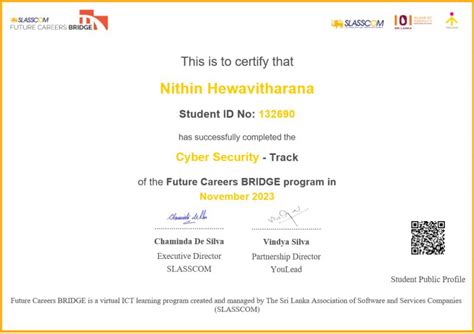 Nithin Hewavitharana Niki On Linkedin Ethicalhacking Cybersecurity Slasscom
