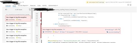 sonarqube not reflecting the modified code in ui sonarqube server