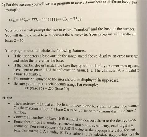 Solved For This Exercise You Will Write A Program To Chegg