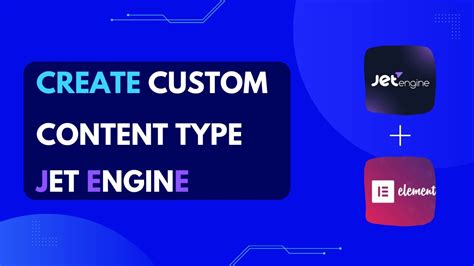 How Create Custom Content Type With Jetengine Youtube