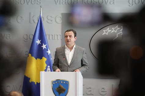 Kurti Reagon Për Vrasjen E Policit Në Serbi