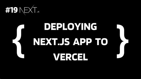 Deploying Nextjs App To Vercel A Step By Step Guide Codeforgeek