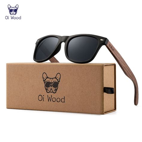 Jual Oi Wood Brand Natural Wooden Sunglasses Men Polarized Fashion Sun Glasses Original Wood