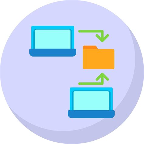 Data Sharing Vector Icon Design Vector Art At Vecteezy