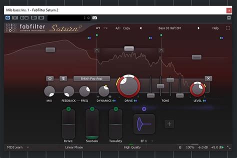 Fabfilter Saturn 2 Vst плагин сатурации и дисторшна что нового