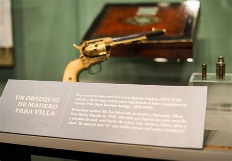Pancho Villa cuál fue el origen de la pistola que perteneció al Revolucionario y por qué