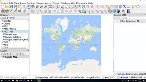 How To Load Base Maps From Google Bing In Qgis Using Xyz Tiles Youtube