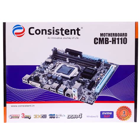 Consistent Motherboard 110 H110 Ddr4 For Intel 6th 7th Gen With