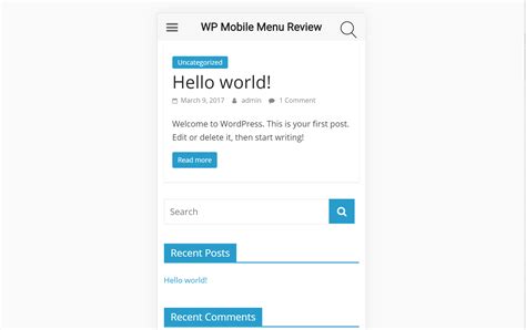 Wp Mobile Menu Review Create A Better Wordpress Mobile Menu