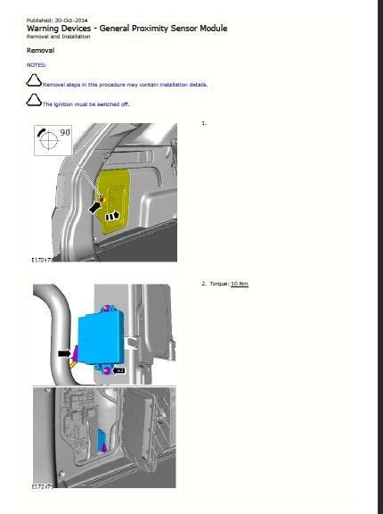 Parking Sensor Module Location Discovery Sport Forum