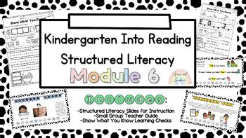 HMH Structured Literacy Module 6 By Grace And Guidance TPT