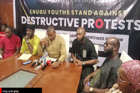 Enugu Youth Group Pulls Out Of Nationwide Protest Diaspora Digital Media Ddm